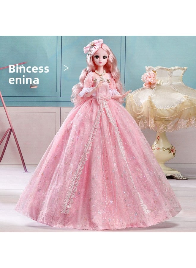 Generic 60cm Doll Set Large Gift Box Wedding Dress Princess Large Dress ...