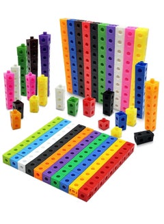 ECVV Math Manipulatives Counting Cubes, Math Linking Cubes Unifix Cubes Number Blocks for ...