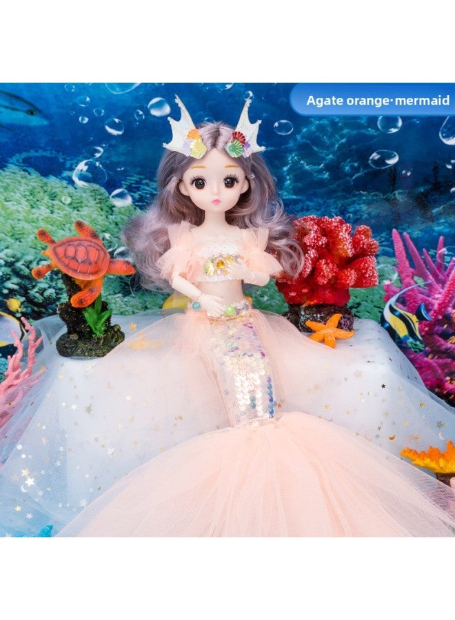 Generic 30cm Mermaid Doll Music Children Princess Girl Simulation Doll ...
