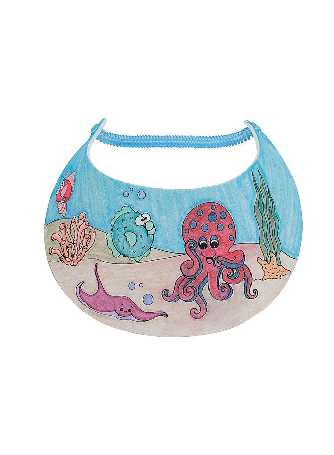 تسوق Fun Express وFun Express Color Your Own Foam Under The Sea Visor ...