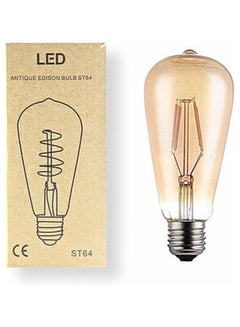 EDISON 4 Watt Pear-Shaped Decorative LED bulb - Warm Light | Best Price ...