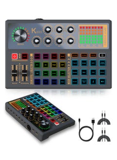 Viden K800 Live Sound Card Professional Mixer Audio Interface Sound ...