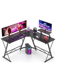 Generic L Shaped Desk Home Office Desk with Round Corner Computer Desk ...