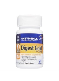 ENZYMEDICA Digest Gold + ATPro, Maximum Strength Enzyme Formula ...