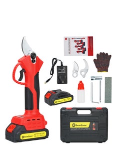 GearZone Portable Handheld Electric Pruning Shears with 2pcs lithium ...