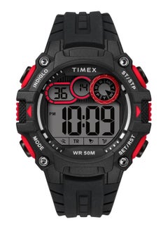 TIMEX Timex Resin Digital Men's Watch Black Silicone TW5M27000 UAE ...