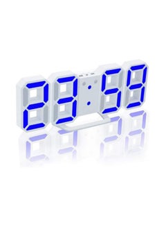 Generic 3D LED Digital Clock Glowing Night Mode Brightness Adjustable ...