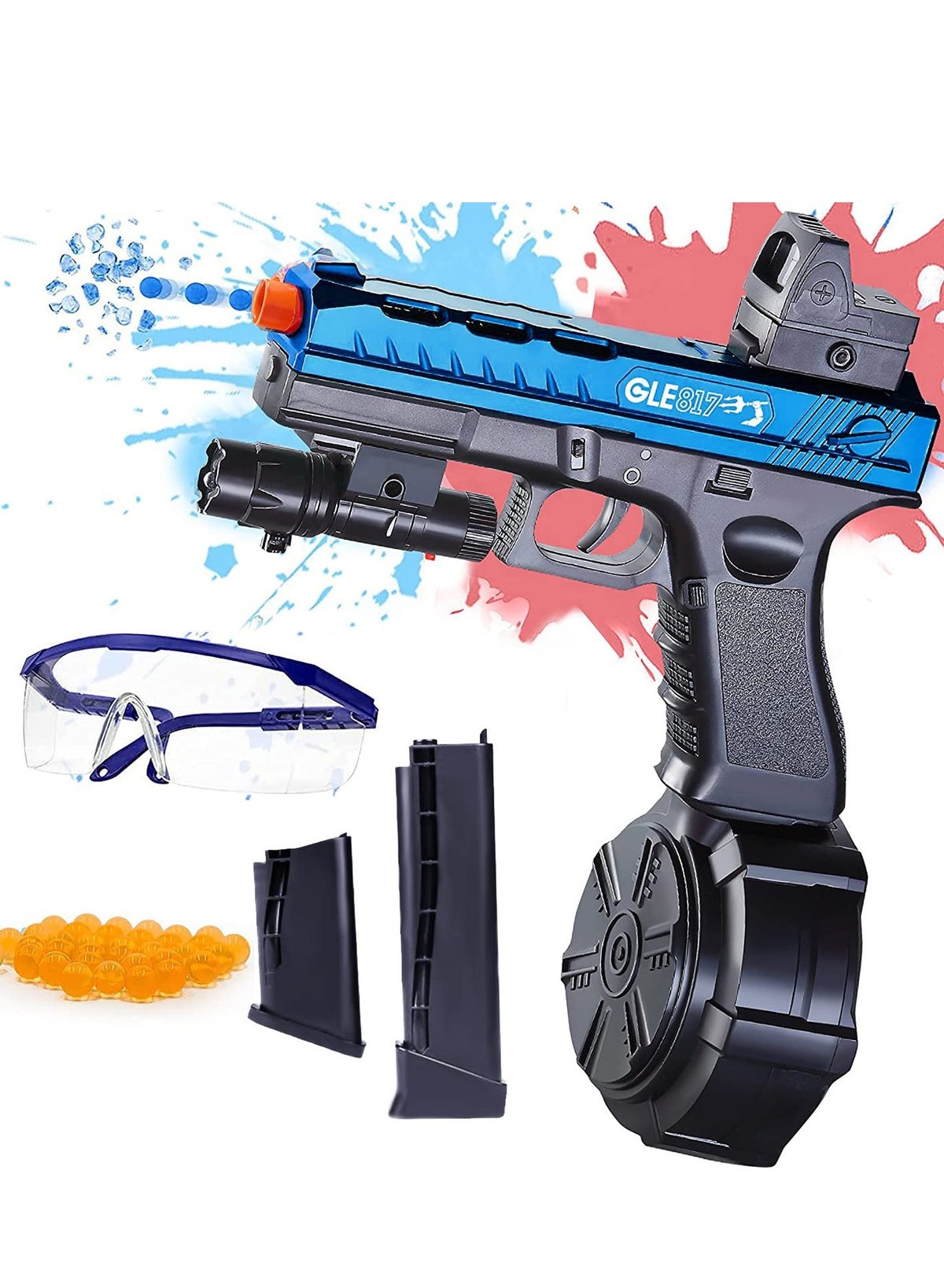 Moonmen Electric gel Balls Blaster Gle817 Pistol Toy Gun Hydrogel ...