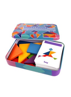 Bonita Early Development Tangram Pattern Puzzles Set，Wooden Puzzle ...