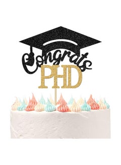 Generic Congrats PHD Cake Topper, Happy Graduation Cake Decor, Class of ...