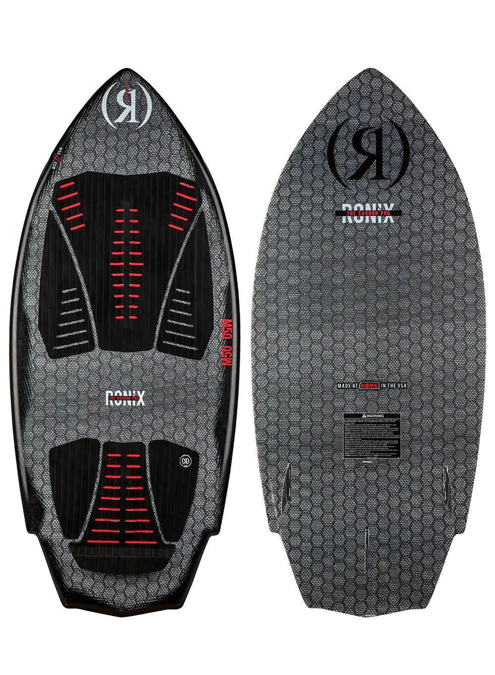 RONIX RONIX WAKESURF BOARDS - H.O.M.E CARBON PRO - M50 - BELLE CHROME ...