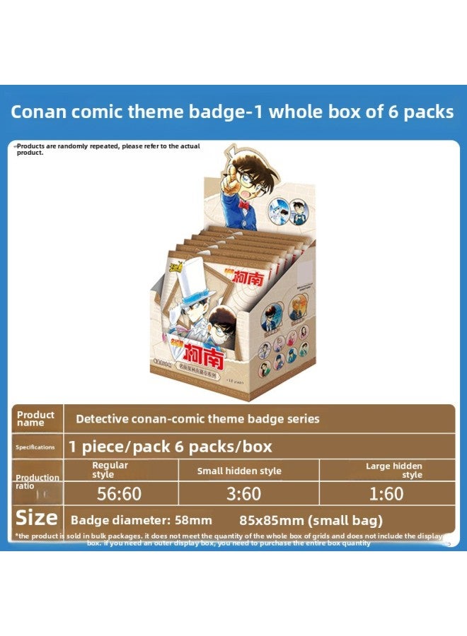 Generic Card Tour Detective Conan Cartoon Theme Badge Series Genuine ...