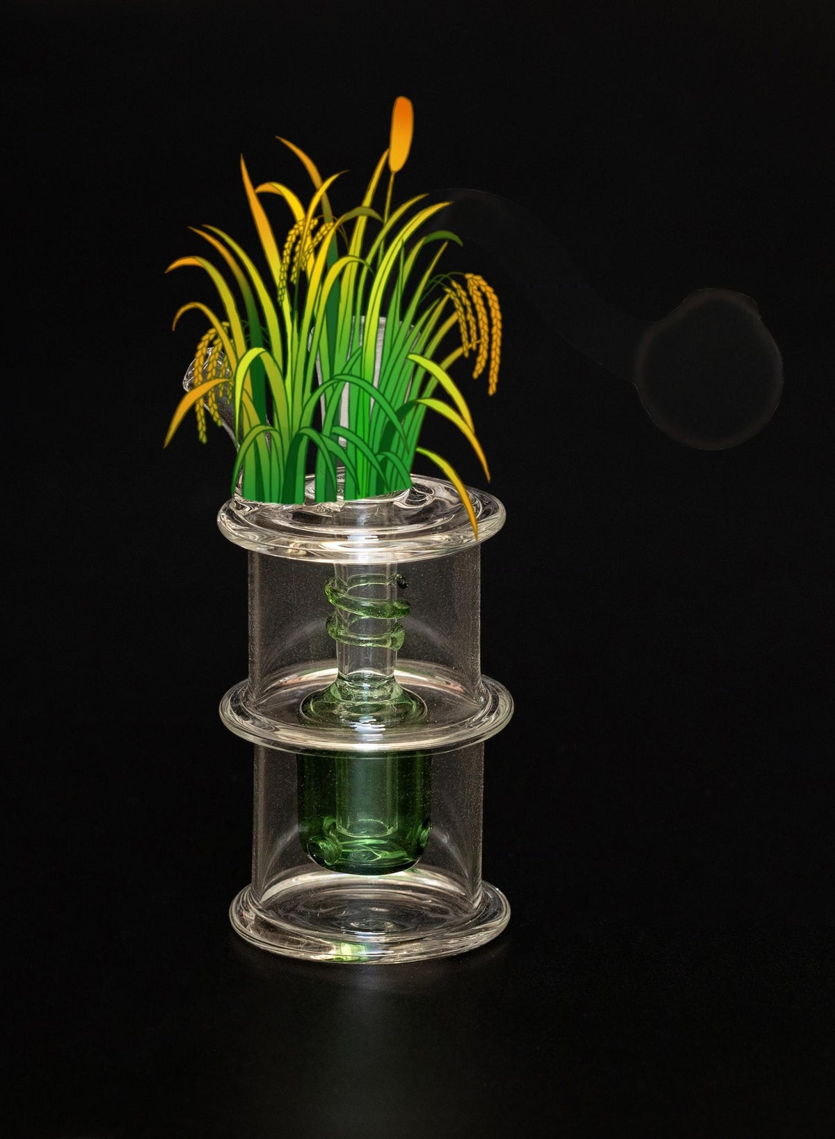 Generic Glass Home Decorative Heat Resistant Oil Lamp vase | Best Price ...