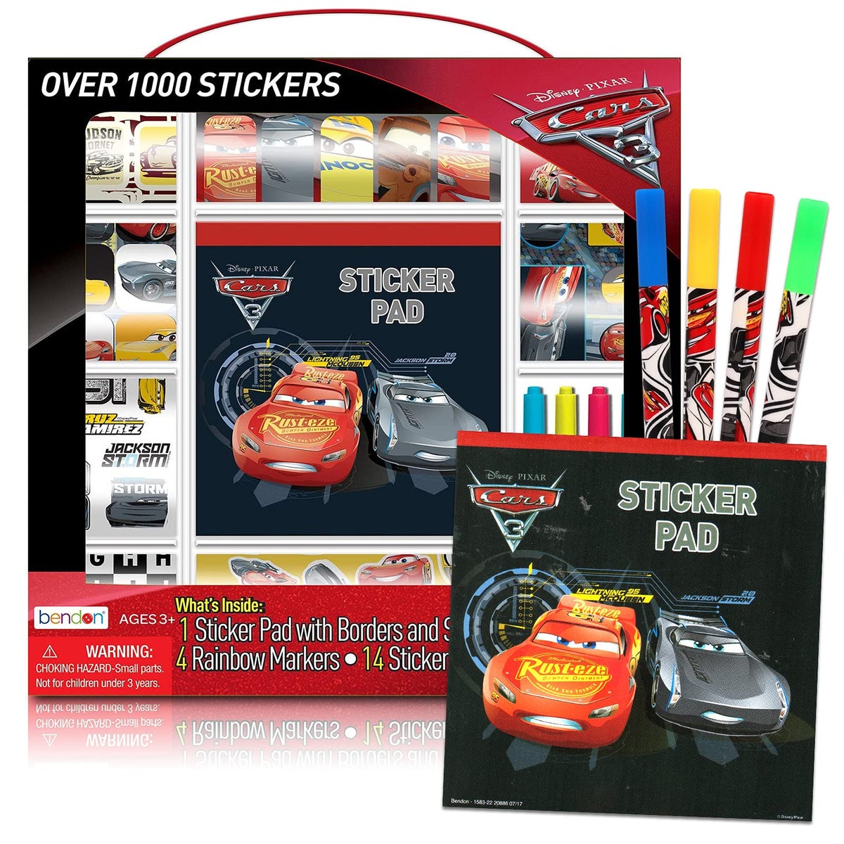 Classic Disney Classic Disney Disney Cars Sticker Activity Set for Boys ...