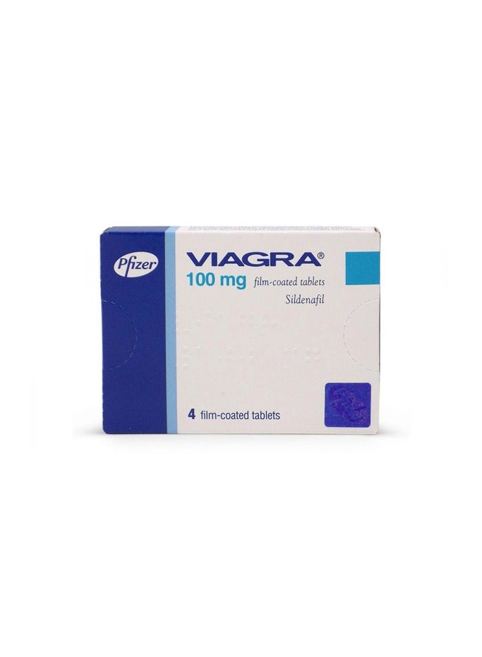 Buy Pfizer VIAGRA 100 mg 4 Film-Coated Tablets Online | 15 Minutes ...