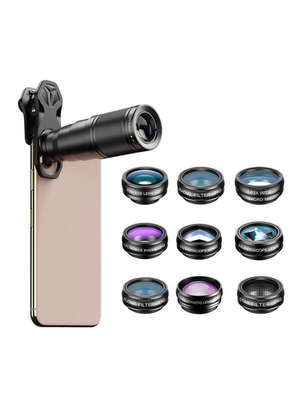 APEXEL APEXEL 22X Telephoto Smartphone Lens Kit | Best Price UAE ...