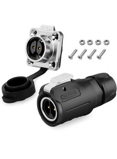 Generic Industrial Waterproof Connector, IP 67 Protection Level ...