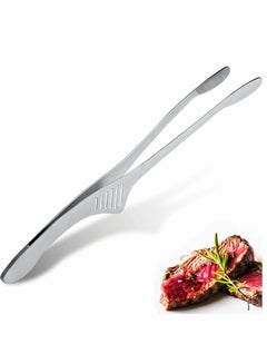 KASTWAVE Lakobos Stainless Steel Grill Tongs, Korean Japanese BBQ Tongs ...