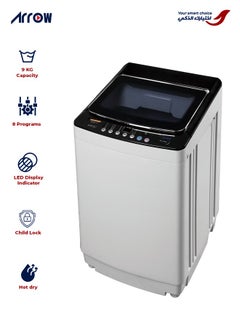 Arrow Top loading fully automatic washing machine 9kg, with pump | RO ...