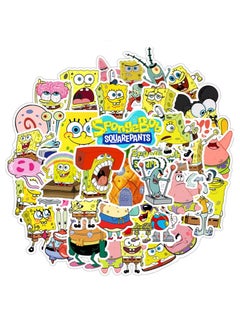 Generic 50 pieces of SpongeBob stickers, assorted stickers featuring ...