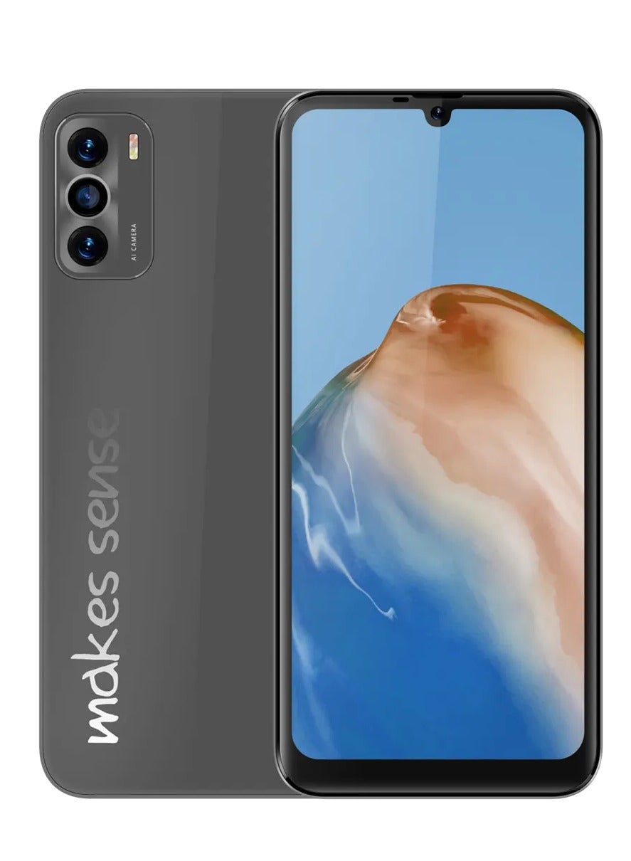 تسوق IKU وIKU X8 Dual Sim, 7GB (4+3)GB Ram, 128GB Internal Memory,4G LTE - Midnight Gray أونلاين ...