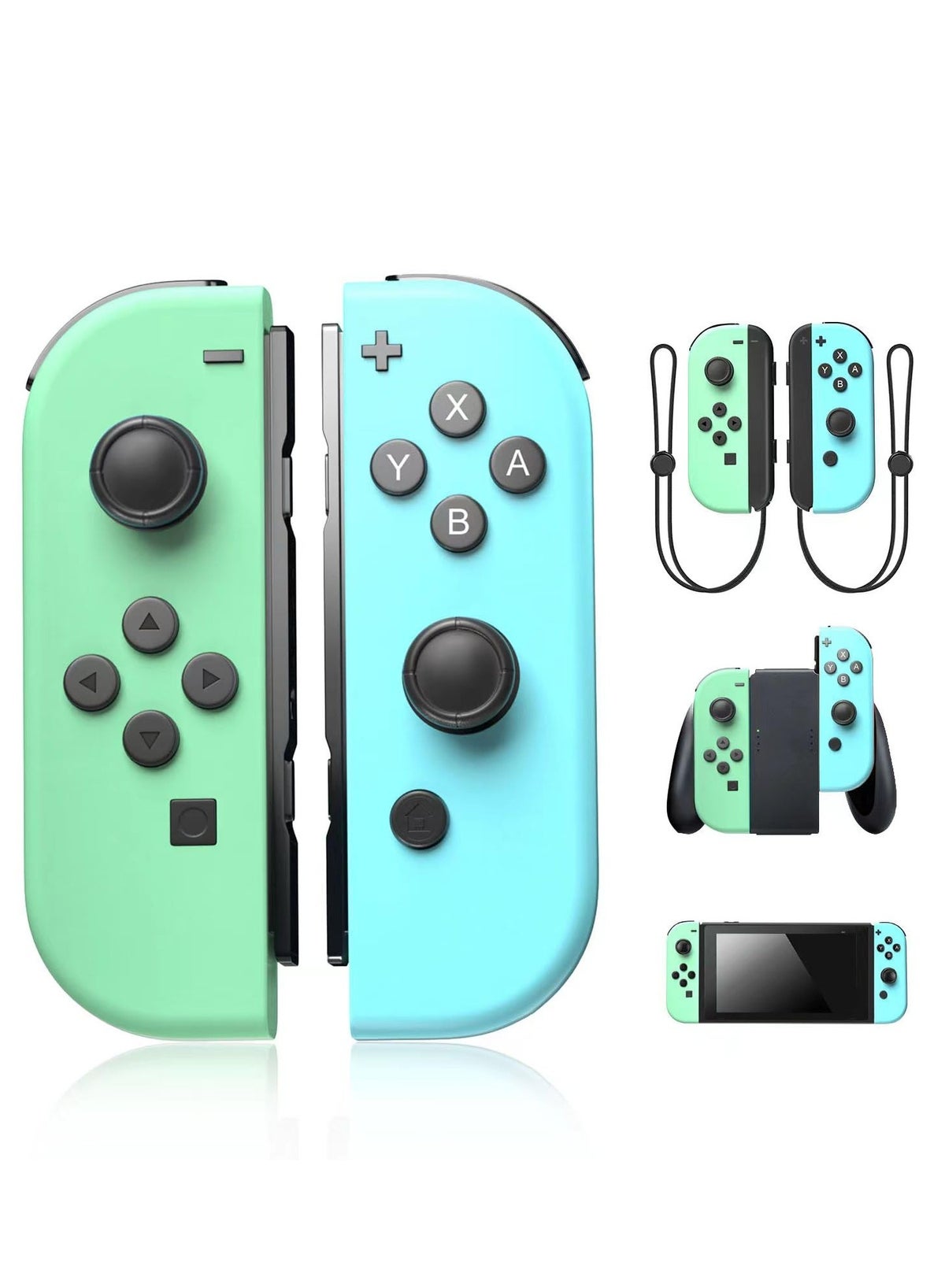 Suntown Joy Cons Wireless Controller for Nintendo Switch, L/R ...