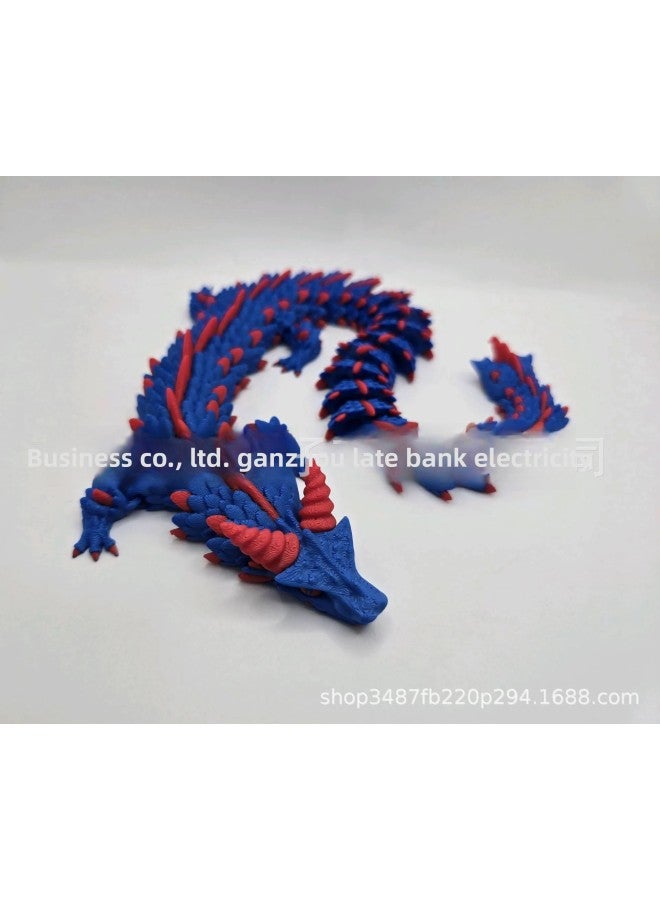 Generic Tk's Popular Emberling - Articulated Dragon 3D Printed Five ...