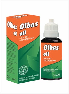 Olbas Oil Olbas Inhalant Decongestant 28ml – Soothe Sinuses, Breathe ...