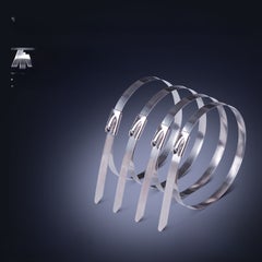 Generic Stainless steel cable tie 10*1 M. 1.2 m electric pole cable tie ...