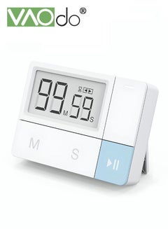 VAOdo Multi Function Alarm Clock Kitchen Cooking Timer Backlit Display Student Learning Timer ...