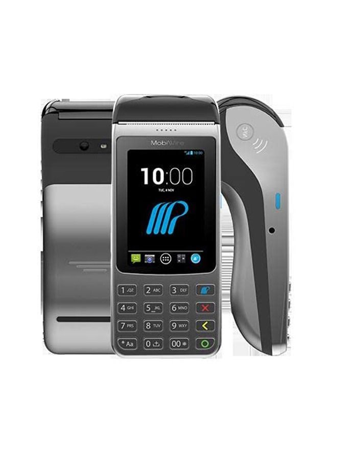 MobiIoT MobiPrint 3+ is POS terminal with a dual keypad (physical and ...