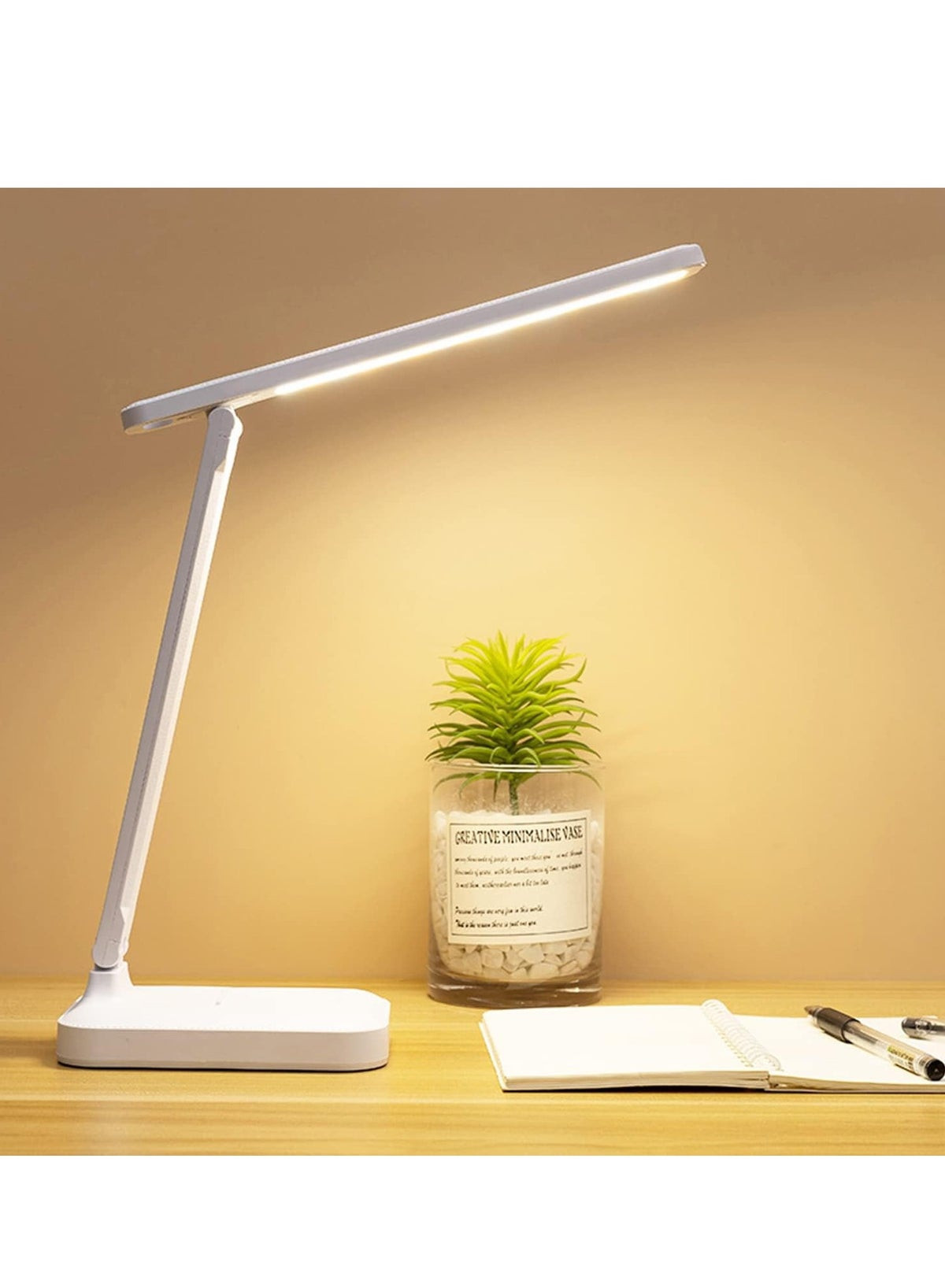 Necomi LED Desk Lamp, Table Lamp For Computer/Desktop, Rechargeable ...