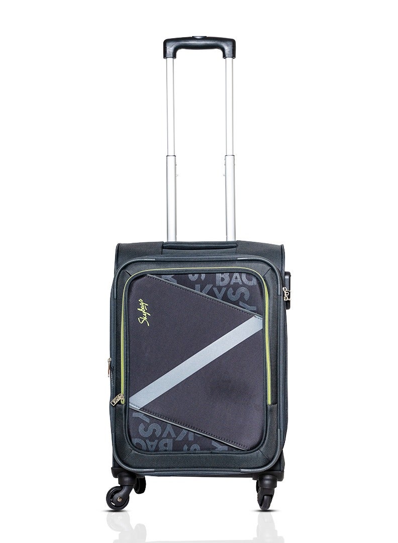 Skybags Spotlight Carry-on Luggage | Soft Sided 4W Str (E) | 360° 4 ...
