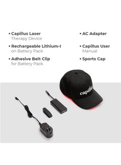 Capillus Plus Mobile Laser Therapy Cap for Hair Regrowth - NEW 6 Minute ...