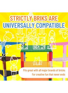 Strictly Briks Strictly Briks Classic Stackable Baseplates, Building ...