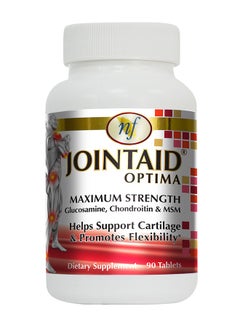 Natural Fervor Jointaid Optima 90 Tablets Supports Cartilage & Promotes ...