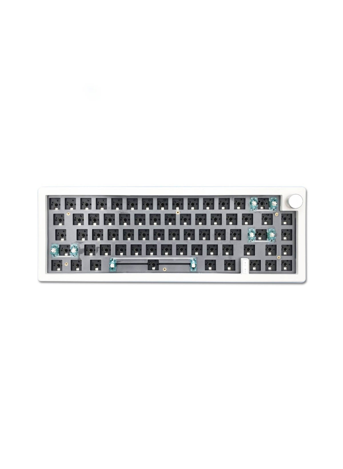 AROAQ GMK67 Three Mode Mechanical Keyboard Kit With Knob Supports RGB ...