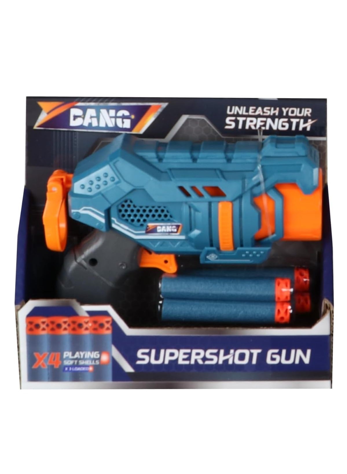 Bang BANG Supershot Gun – High-Performance Toy Blaster for Action ...