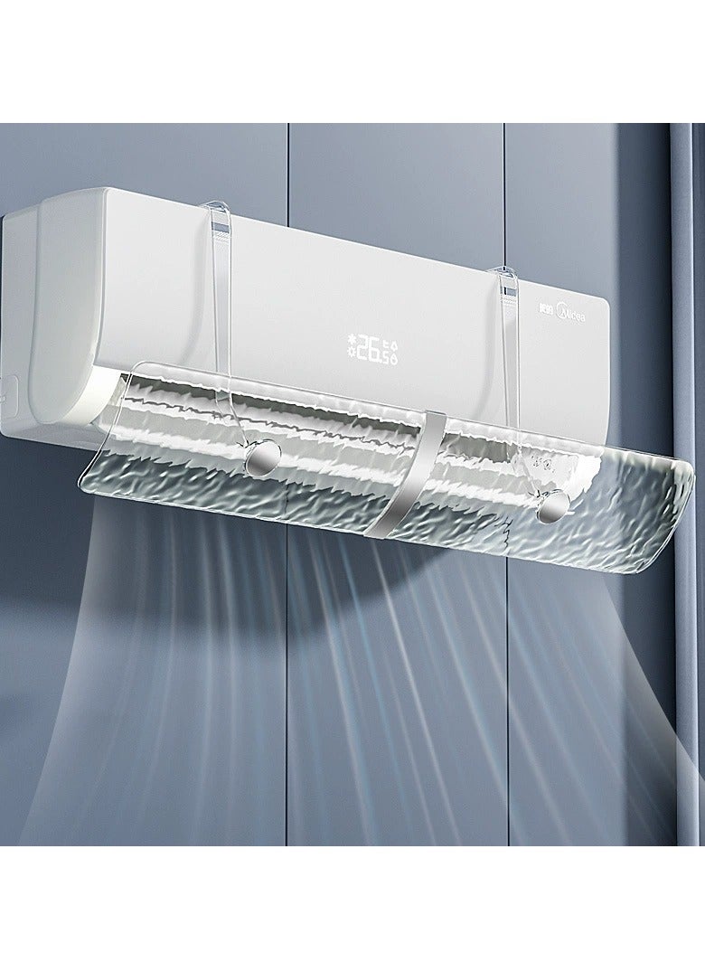 SänHahn Air Conditioner Deflector, 180° Adjustable Wall-mounted AC Vent ...