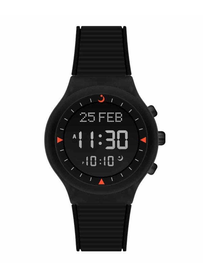 Alfajr Al Fajr Sports Watch with Rubber Strap, Model WY-16 - Size 39 mm ...