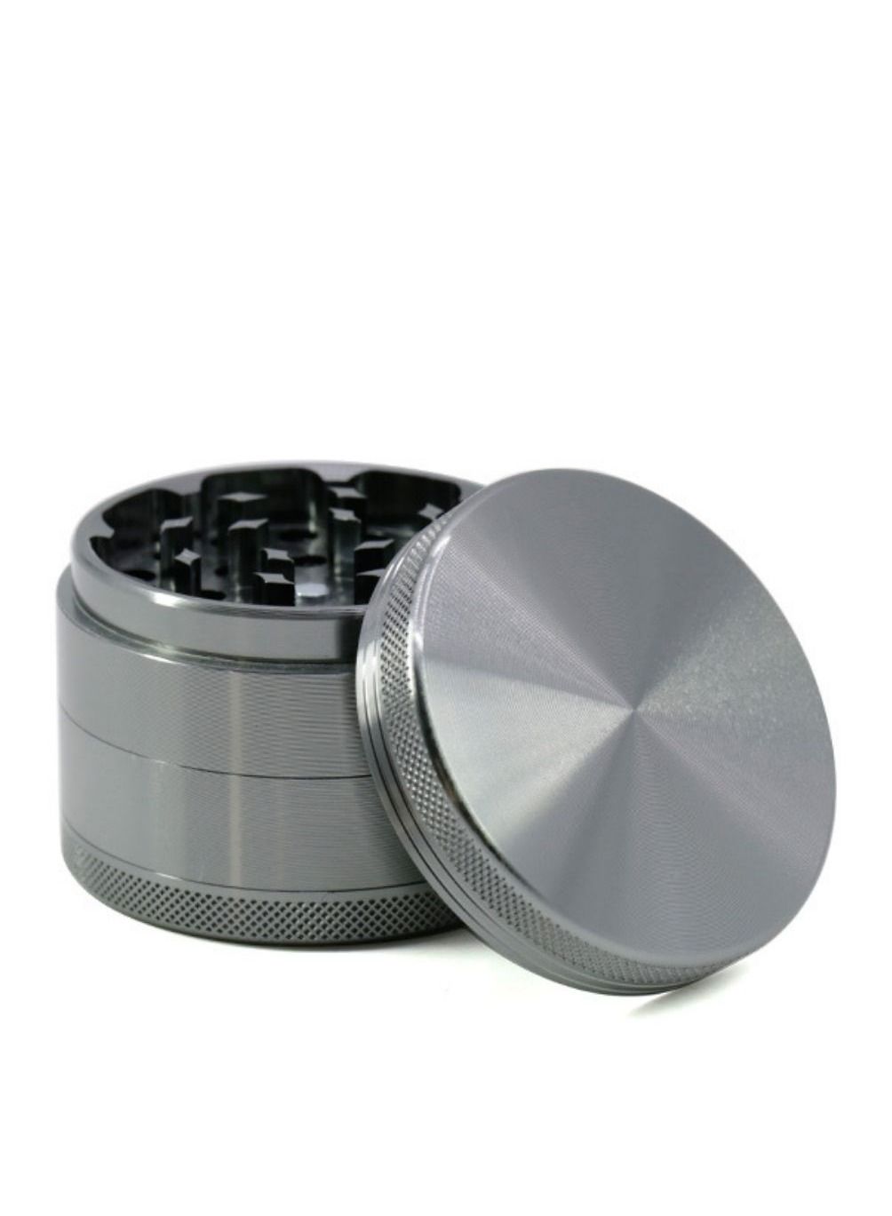 Generic 4 Layer Spice Crusher With Magnetic Lid Grey | Best Price UAE ...