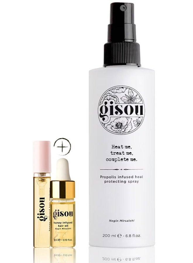 Gisou Propolis Infused Heat Protecting Hair Spray 200ml | Best Price ...