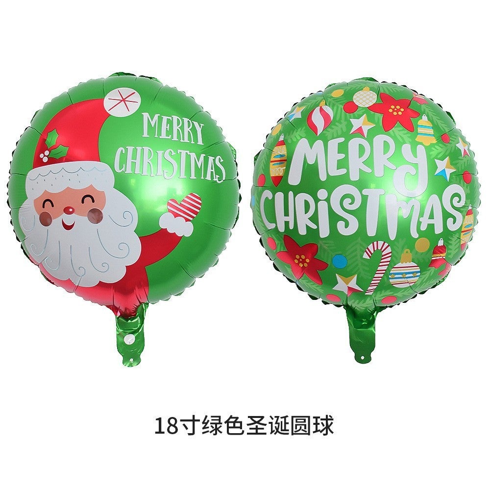 Generic 2025 Christmas Balloon Christmas Tree Old Man Snowman Balloon ...