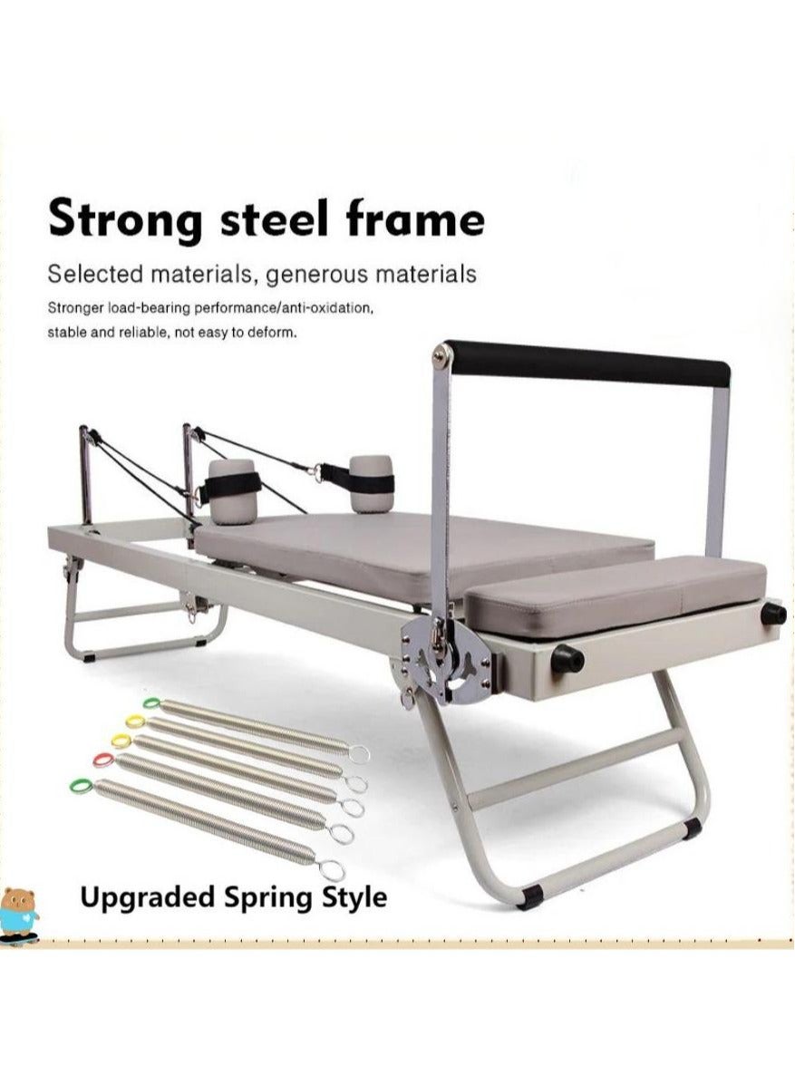 PILATES Pilates Reformer Machine, Foldable Pilates Machine Equipment ...