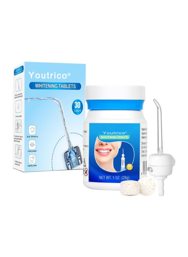 Youtrico Whitening Water Dental Floss Filling Sheet, Equipped With A ...