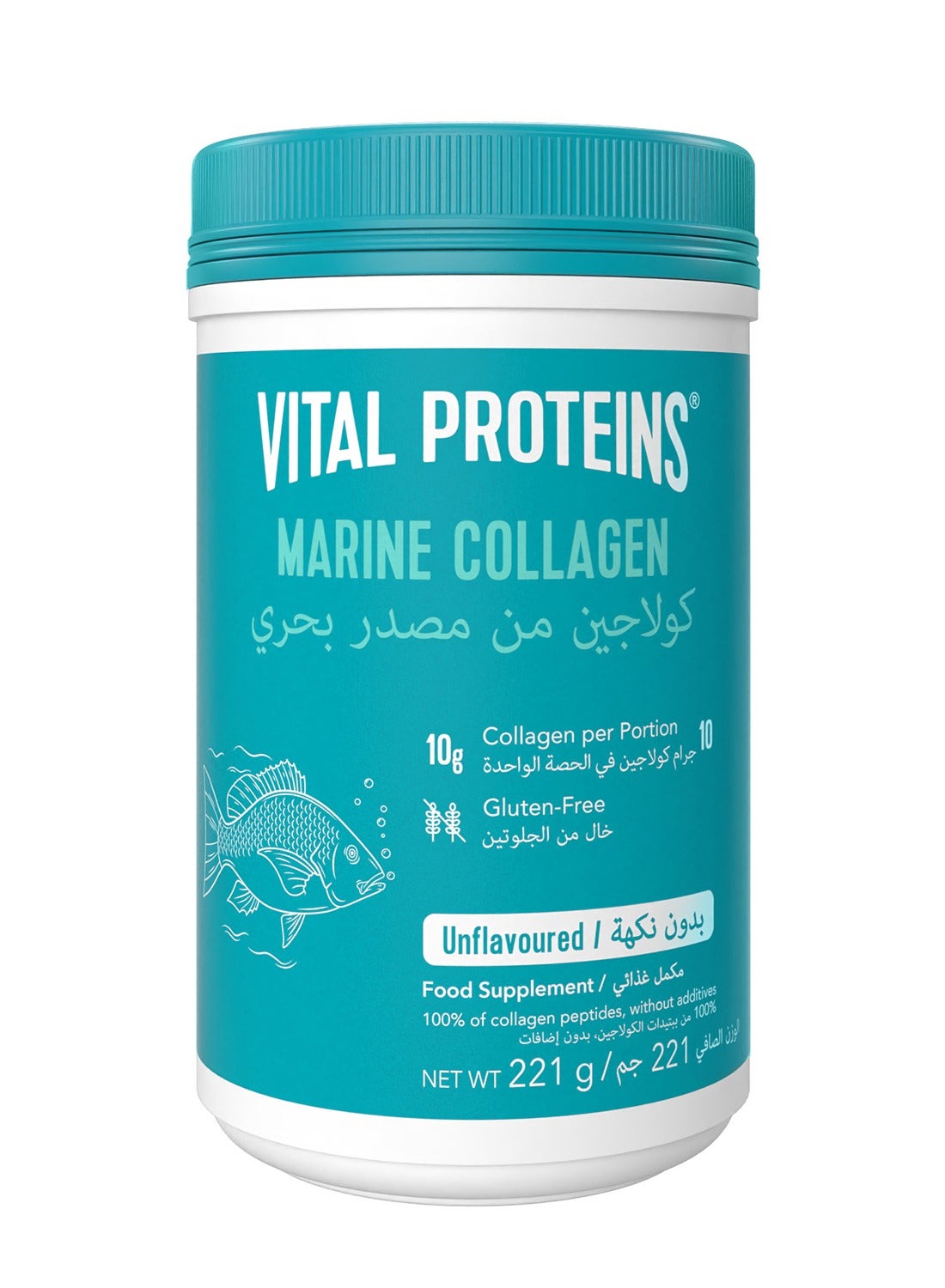 Vital Proteins Marine Collagen Wild Caught Unflavored 7.8 Oz 221 G ...