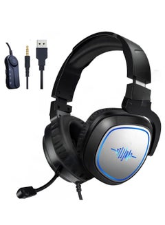 Generic GAMELITE G1P Gaming Headset – Blue LED Backlit – Stereo 3D ...