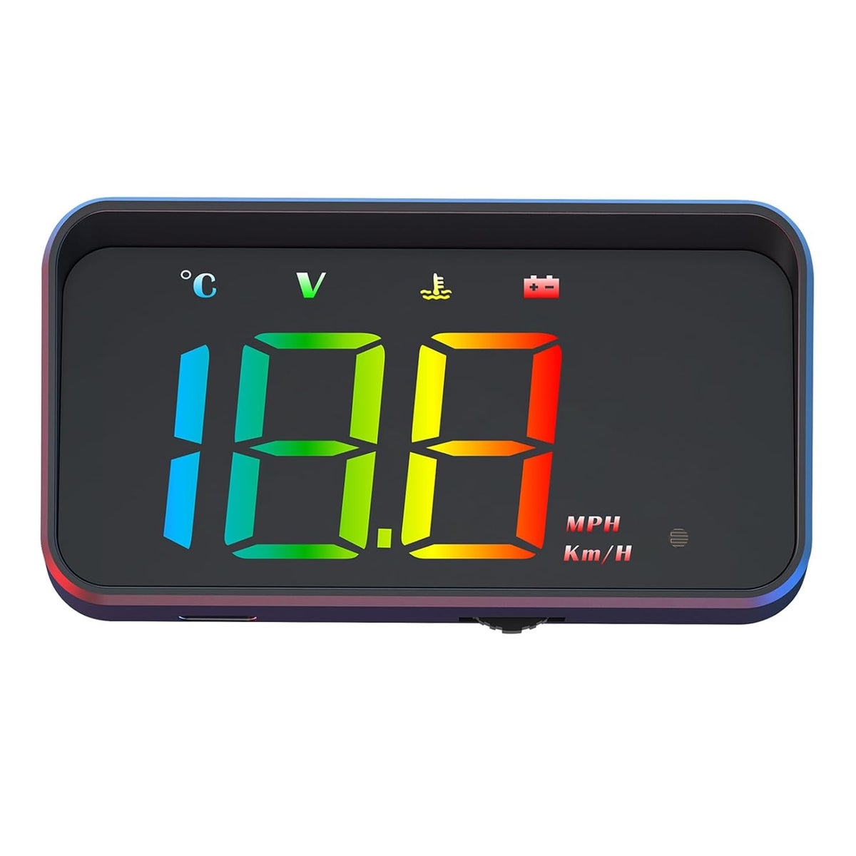 Generic Car HUD Digital Speedometer with Overspeed Alarm Fatigue ...
