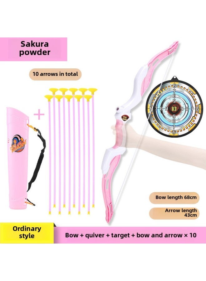 Generic Children's Folding Bow And Arrow Toy Boy Outdoor Sucker Large ...