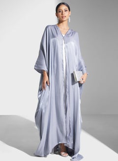 Khizana Shimmer Open Front Abaya KSA | Riyadh, Jeddah